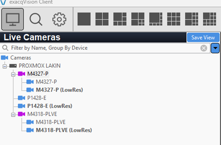Creating Low Res Sub Streams for Exacq Mobile Application – Exacq